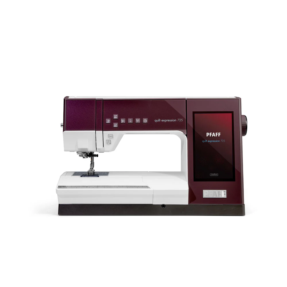 PFAFF Quilt Expression™ 725 – 730 Stitches, IDT™ System & Touch Screen